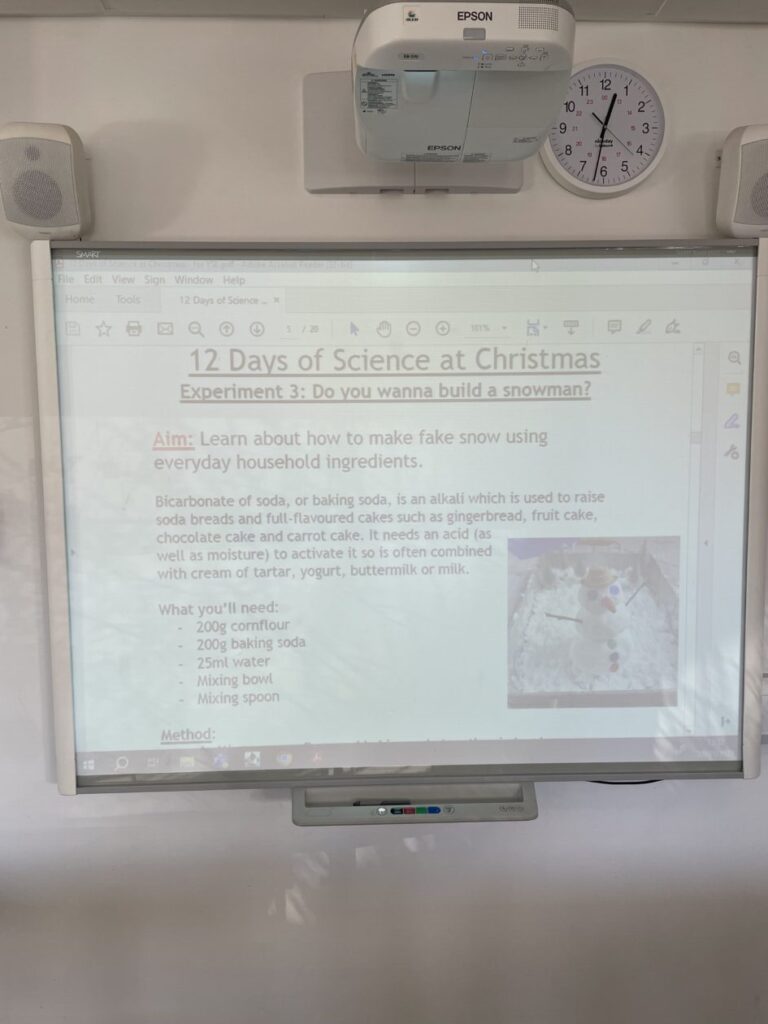 12 Days of Science Christmas