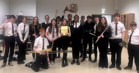 Wind Band Achieve GOLD at Fife Festival of Music!