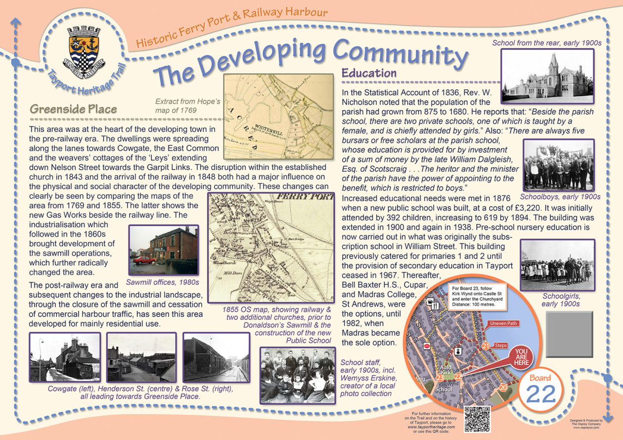 Tayport Heritage Trail | Tayport Primary School