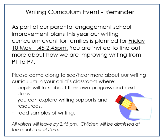 Weekly Update – 6 May 2024 | Tayport Primary School