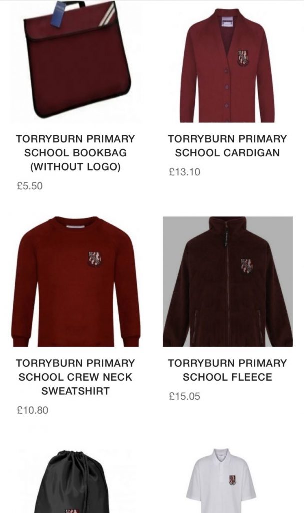 School Uniform | Torryburn Primary School and Nursery