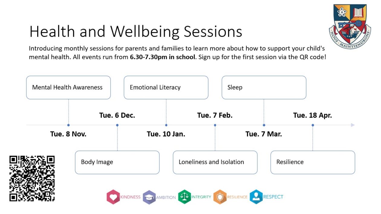 Mental Health and Wellbeing Sessions | Hillhead High School