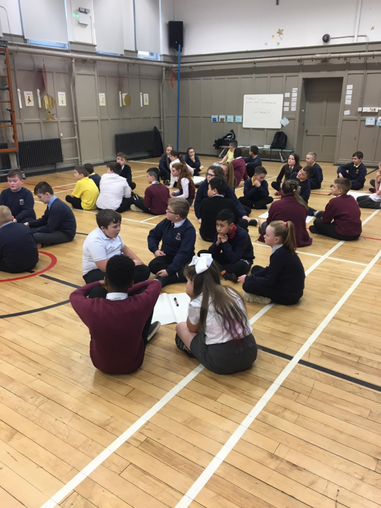 Sense Over Sectarianism Workshop – Balornock Primary School