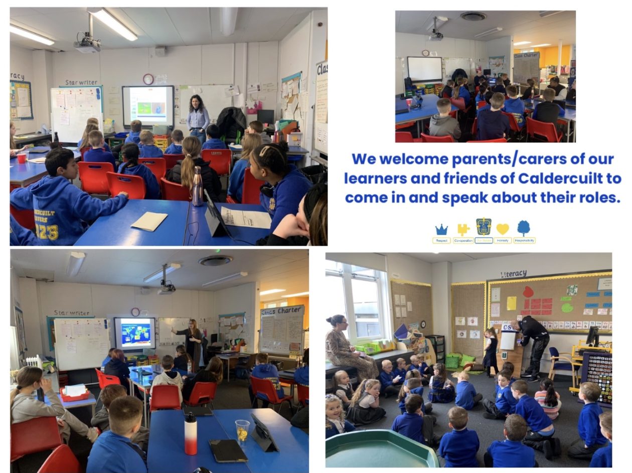 Developing the Young Workforce | Caldercuilt Primary School & Nursery Class