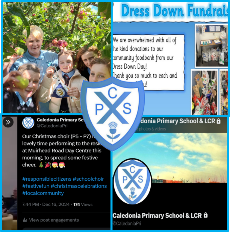 Caledonia Primary and LCR – Learning today, for a better tomorrow.