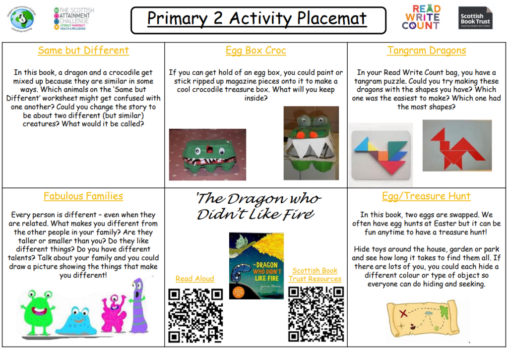 Bookbug & Read, Write, Count – Enjoy your new books at home with these ...