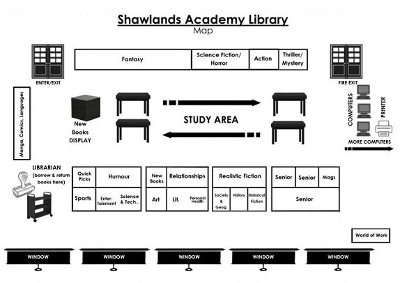 Shawlands Academy Library virtual tour | Glasgow School Libraries