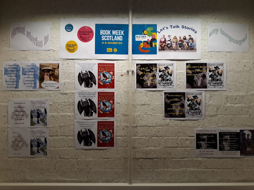 Book Week Scotland @ Bella! | Glasgow School Libraries