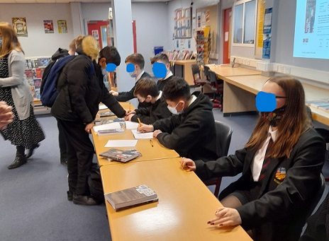 White Water Writers Signing Event at Lochend | Glasgow School Libraries