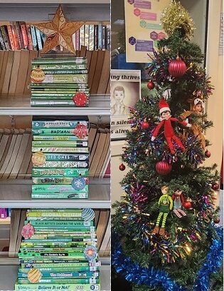 Library Christmas Trees and Holiday Reading | Glasgow School Libraries