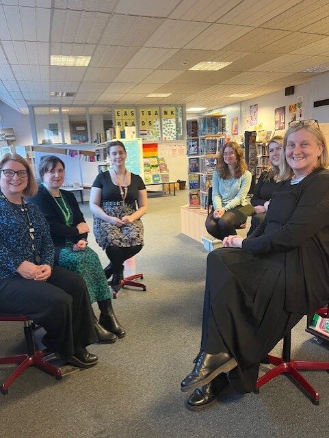 All go at Eastbank on the shortest month | Glasgow School Libraries