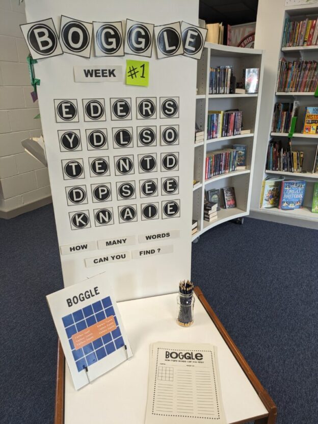 New library “well being corner” | Glasgow School Libraries