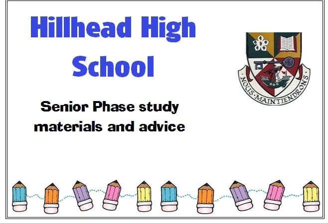 New! Study Resources, Blog and Twitter | Hillhead High School