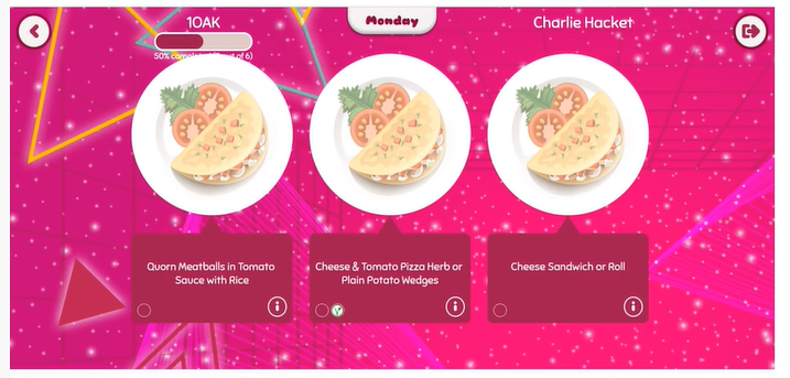 Meal Selection – Ordering Lunches | Hyndland Primary