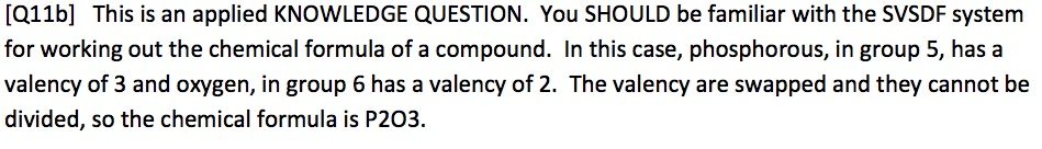 Exercise N5 S3_5B Chemical Formulae – S3 Chemistry Consolidation