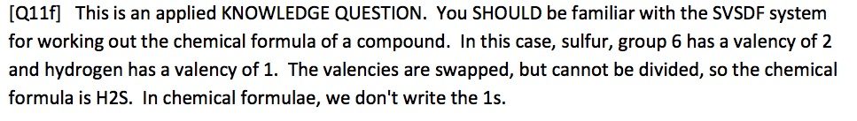 Exercise N5 S3_5B Chemical Formulae – S3 Chemistry Consolidation