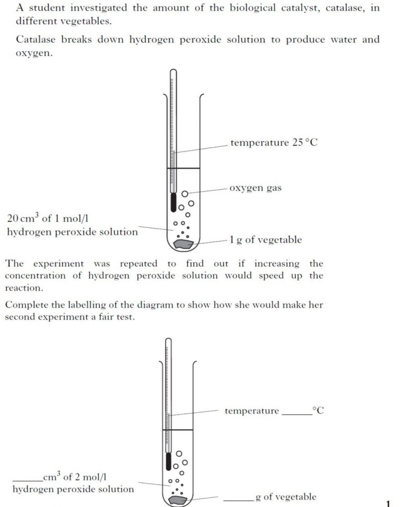 Science Skills Revision – Experimental Methods (Level 3A) Part 1 ...