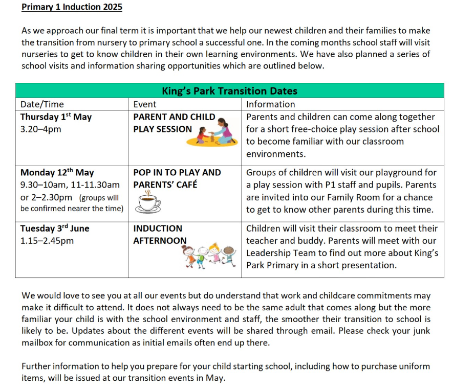King's Park Primary School – 44 Kingsbridge Drive, Glasgow, G44 4JS ...