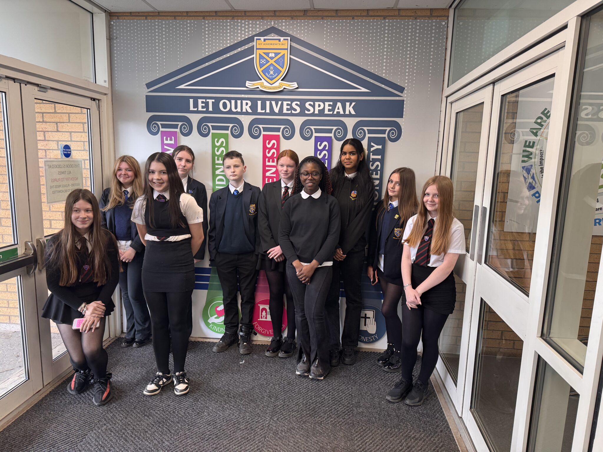 YLL visit to St Andrew’s – Lochend Community High School