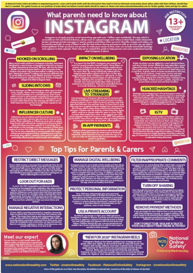 Instagram Safety | Our Lady of the Rosary