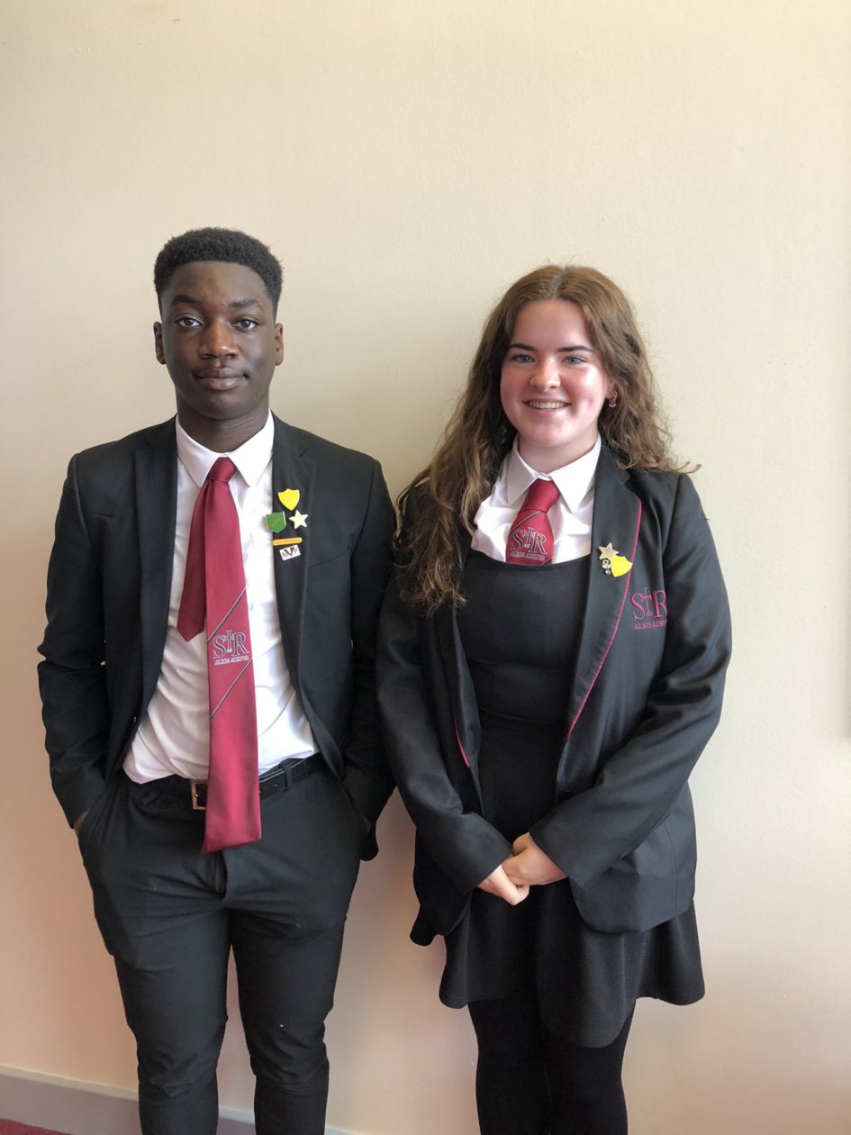 School Captains and Vice Captains – Saint Roch's Secondary School