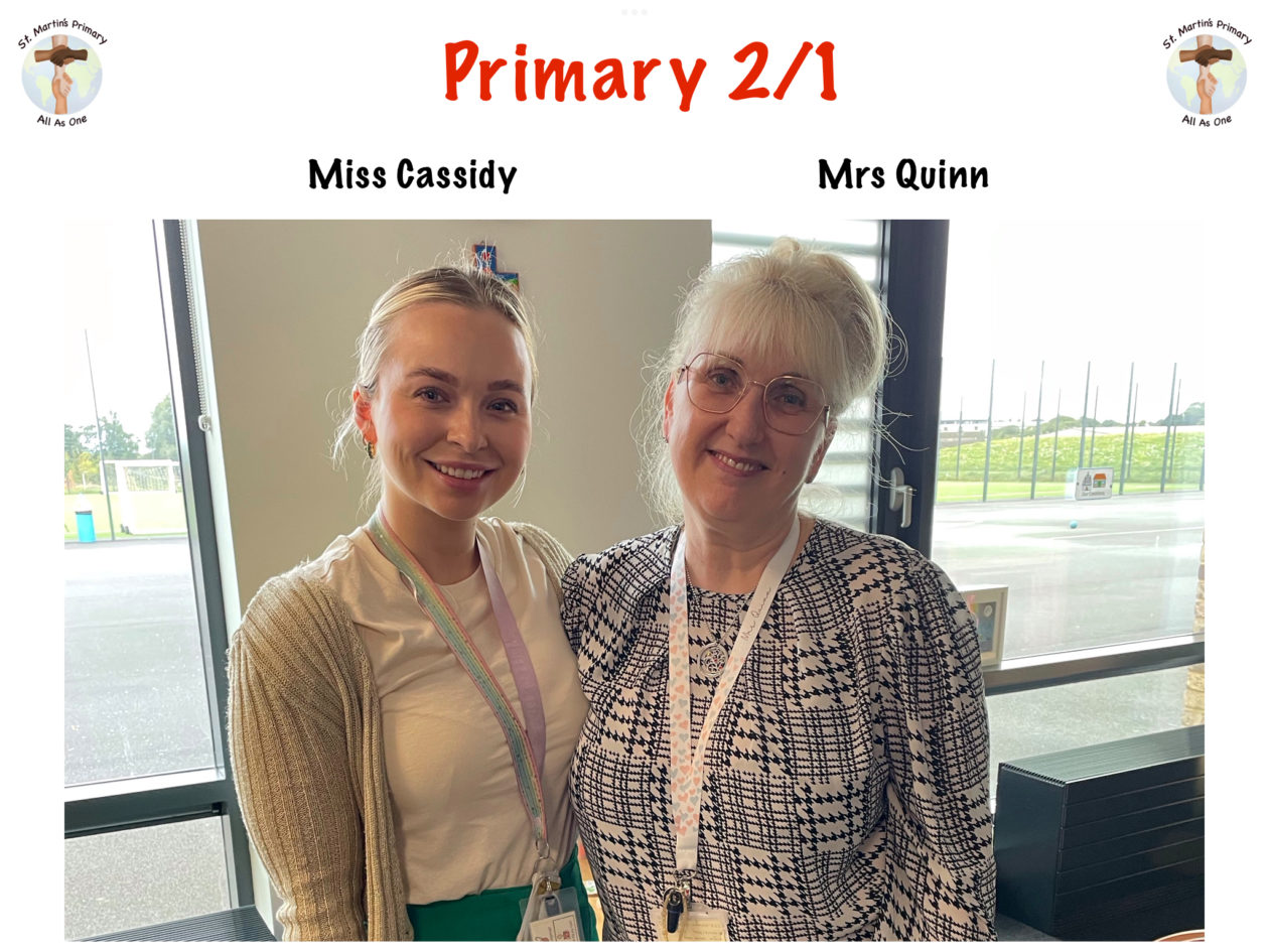 School Staff | ST MARTIN'S PRIMARY SCHOOL