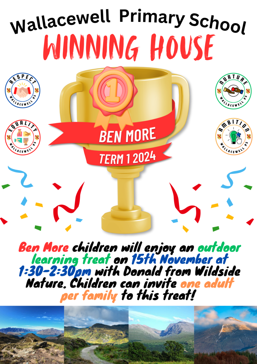 HOUSE POINTS – TERM 1 WINNERS | Wallacewell Primary School