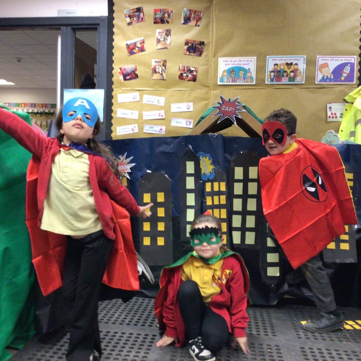 P2B superheroes | Wallacewell Primary School