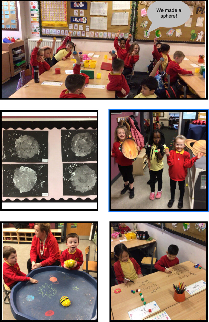 Learning about Space in P1c | Wallacewell Primary School