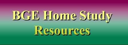 BGE Home Study Resources | Shawlands Academy