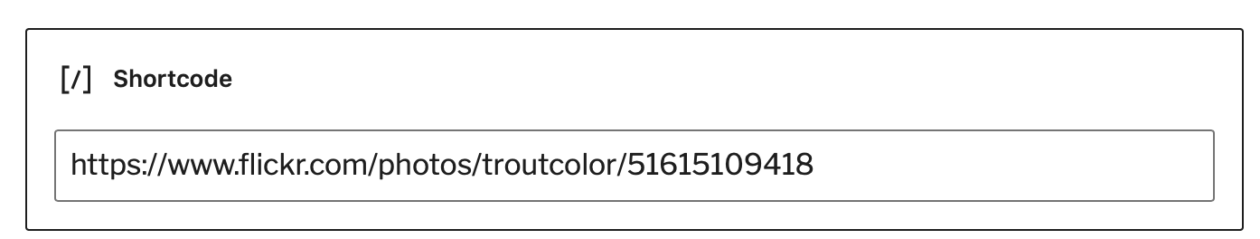 shortcode – Blocks