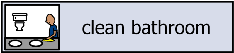 What you might need to make your own ‘first and then’ board.