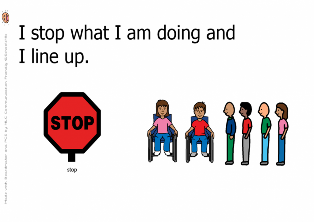 fire drill visual for class