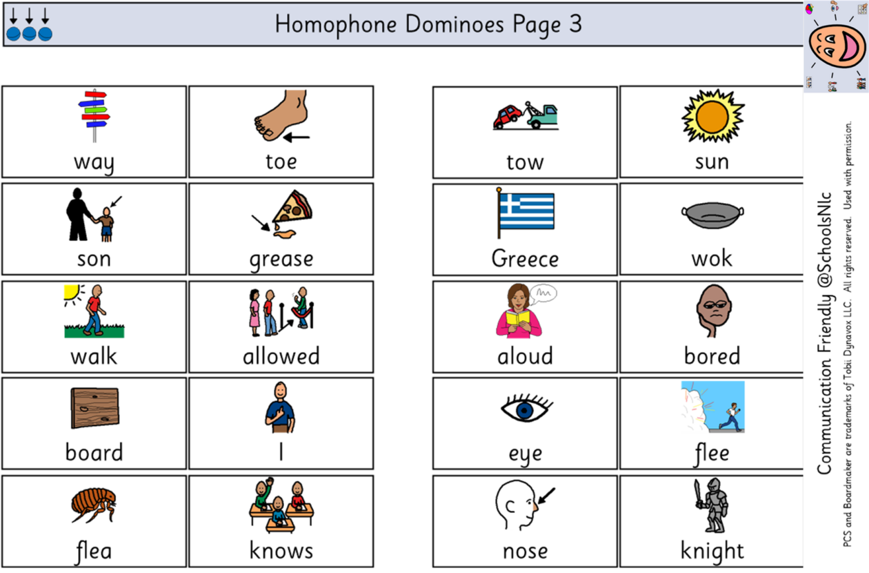 Homophones