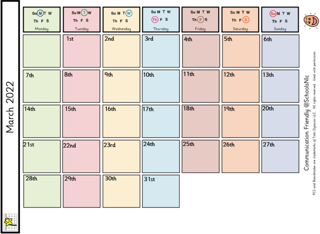 2022 Calendar