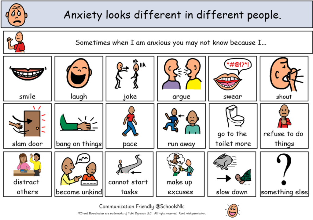 Anxiety looks different for different people