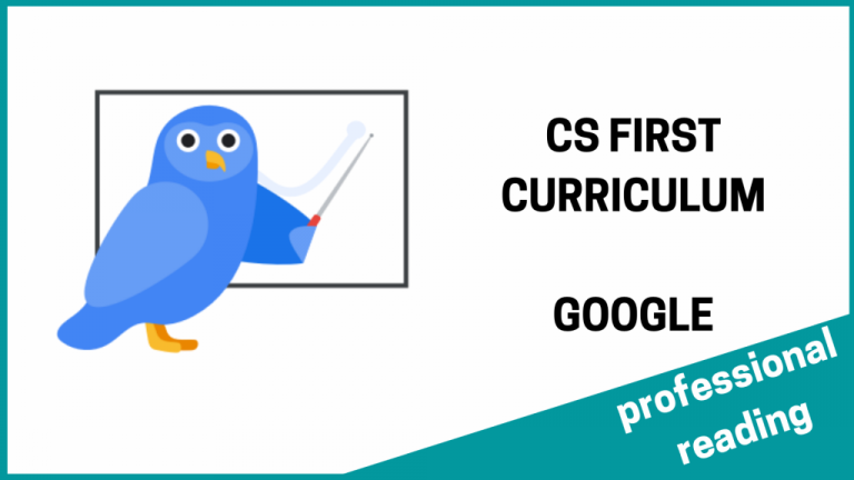 GOOGLE – CS FIRST – Computing Science by digilearn.scot