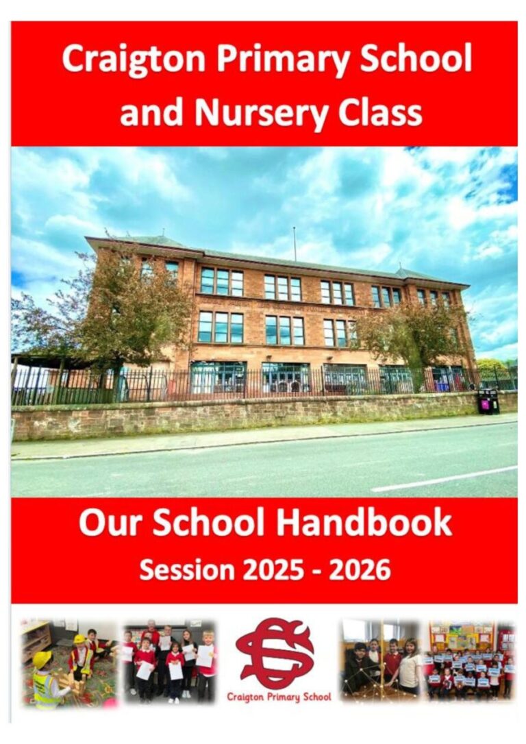 School Handbook | Craigton Primary School