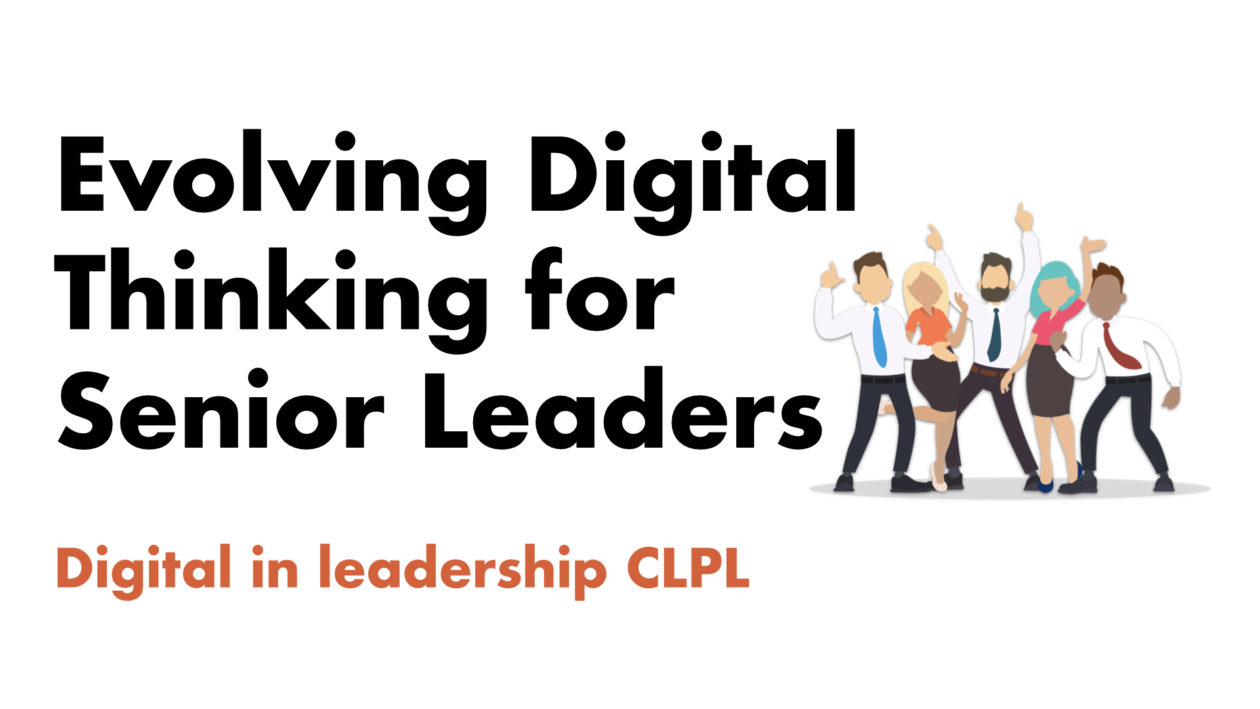 Evolving Digital Thinking for Senior Leaders – DigiLearn