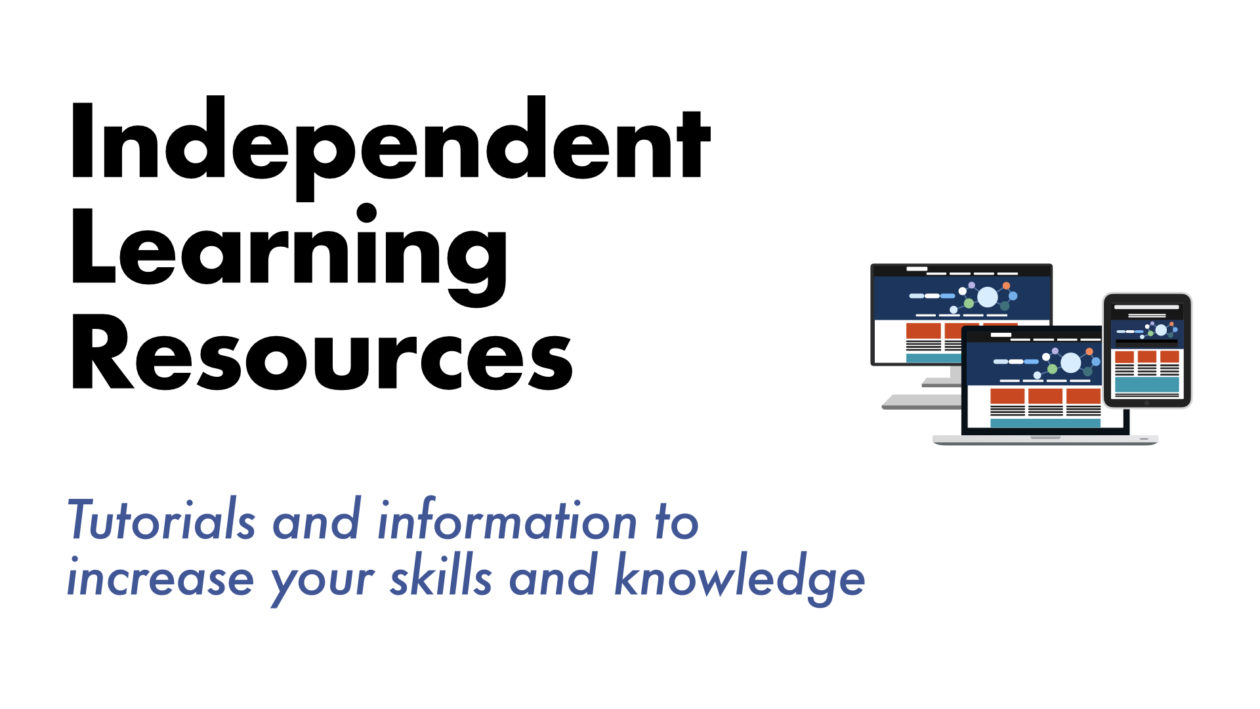 Independent Learning Resources – DigiLearn