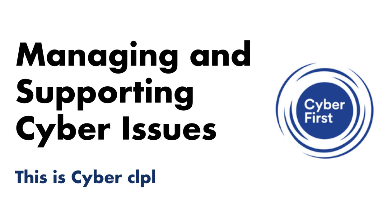 Managing and Supporting Cyber Issues (This is Cyber) – DigiLearn