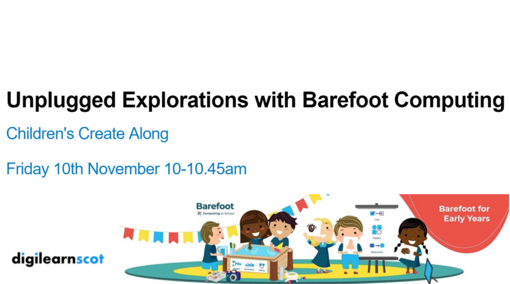 Children’s Create Along – Unplugged Explorations: Introducing early level computational thinking ...