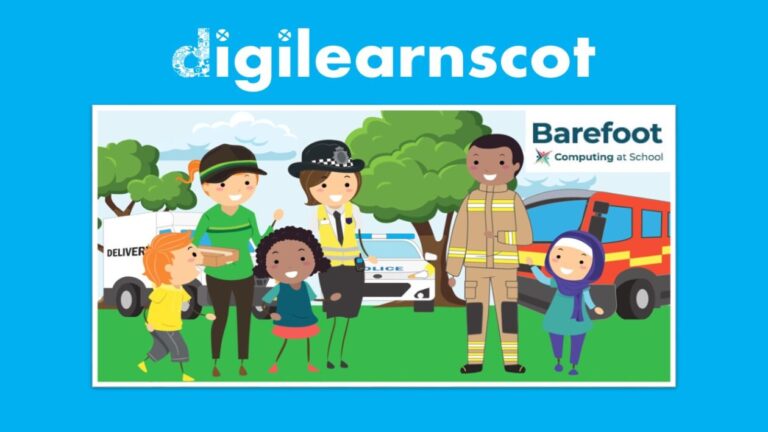 Unplugged Computing Science Live Lesson with Barefoot – DigiLearn