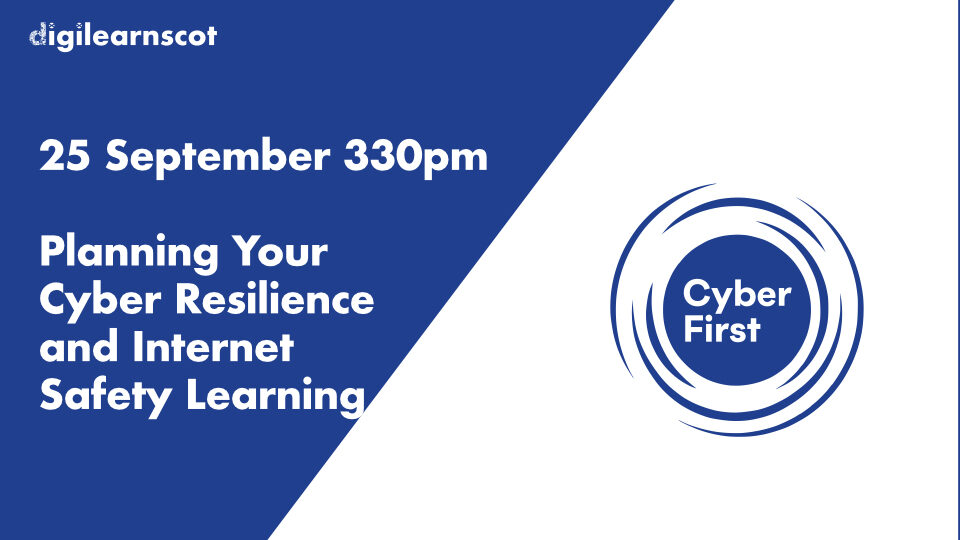 Planning Your Cyber Resilience and Internet Safety Learning webinar ...