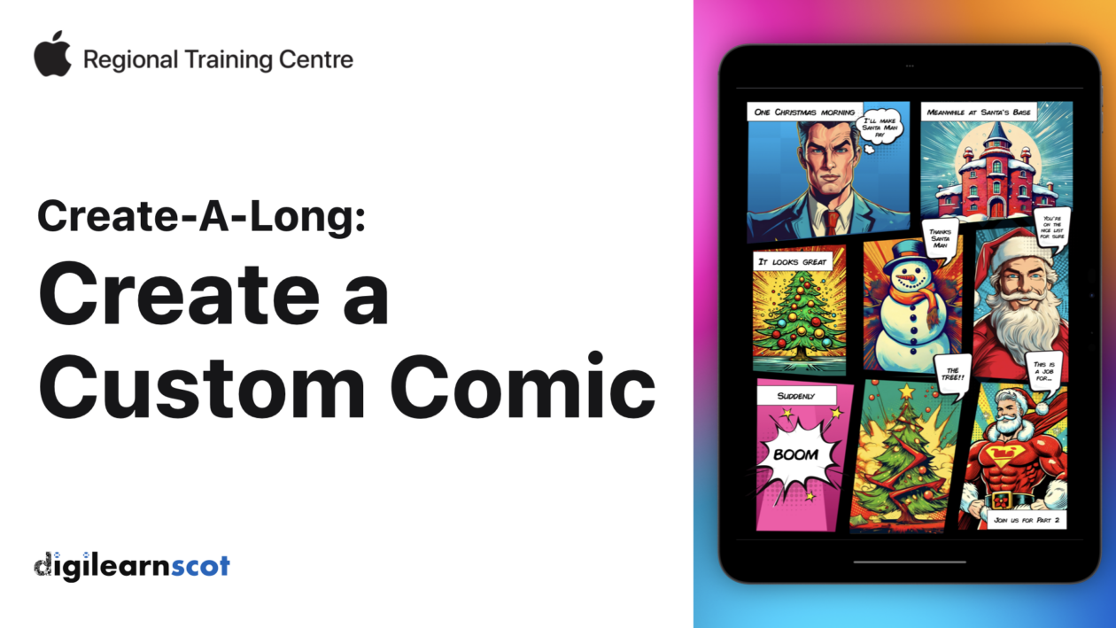 Create-A-Long Activities – Create a custom comic book – DigiLearn