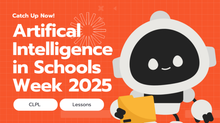 AI in Schools Week 2025 – Catch Up Resources – CLPL and Live Lessons – DigiLearn