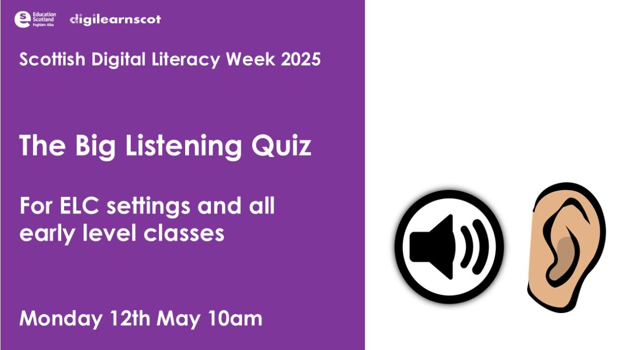 #SDLW25 The Big Listening Quiz – DigiLearn