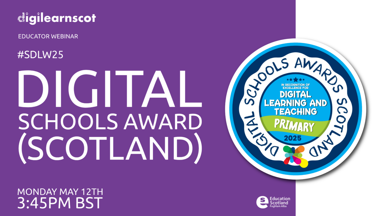 #SDLW25: Educator webinar – Digital Schools Award (Scotland): How Carnwath Primary Became ...