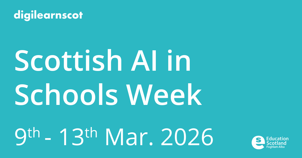 Scottish AI in schools week 2026 – DigiLearn