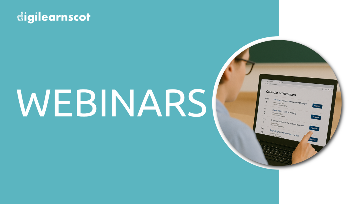 Upcoming Webinars – DigiLearn